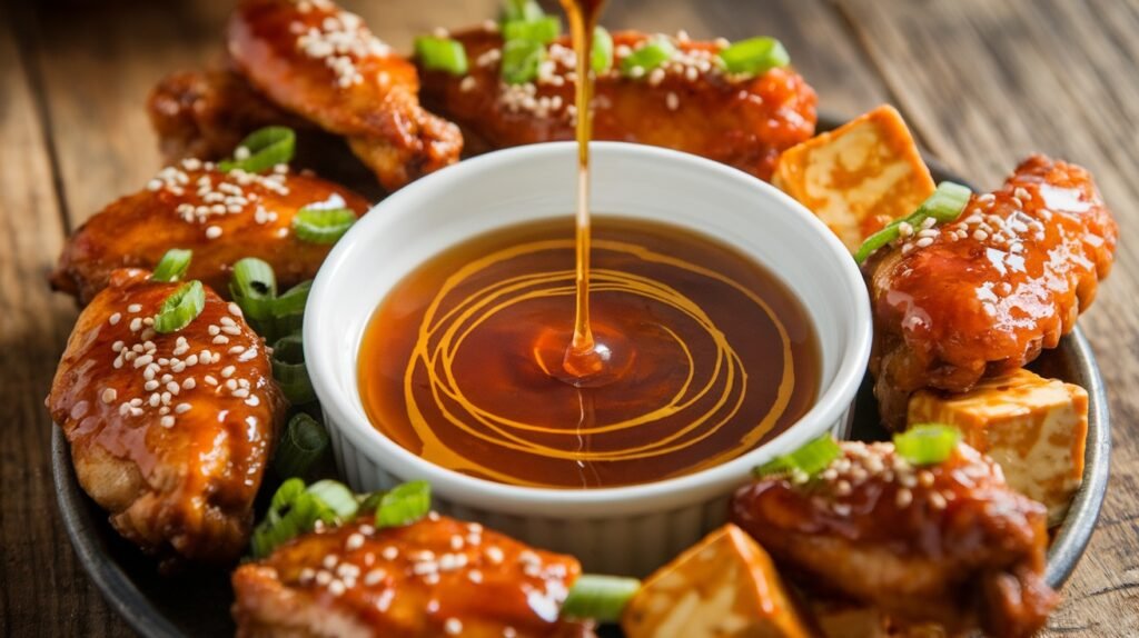 Sweet and Savory Honey Garlic Glaze for Chicken Wings and Tofu ...