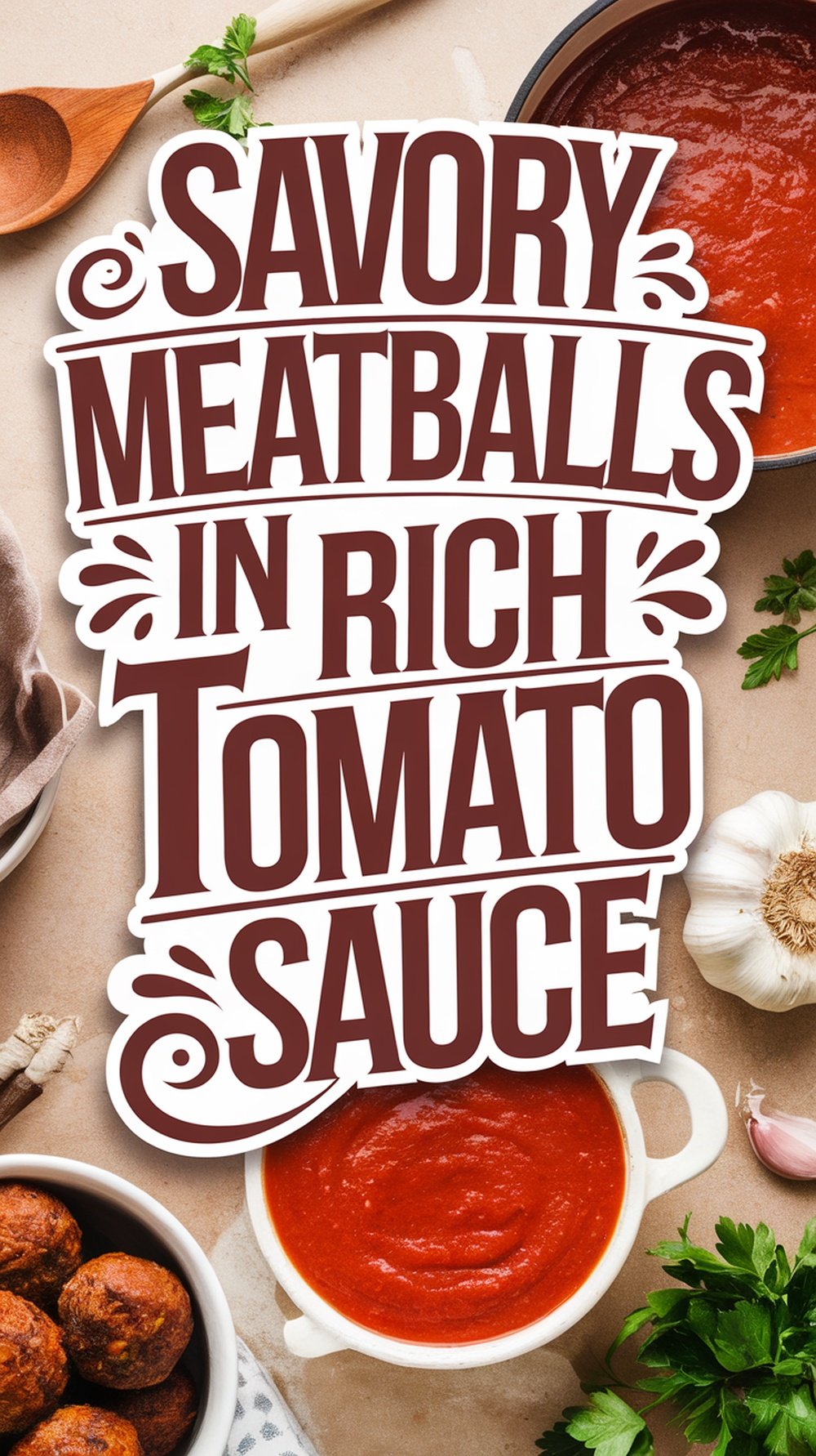 Savory Meatballs in Rich Tomato Sauce - saucefreaks.com
