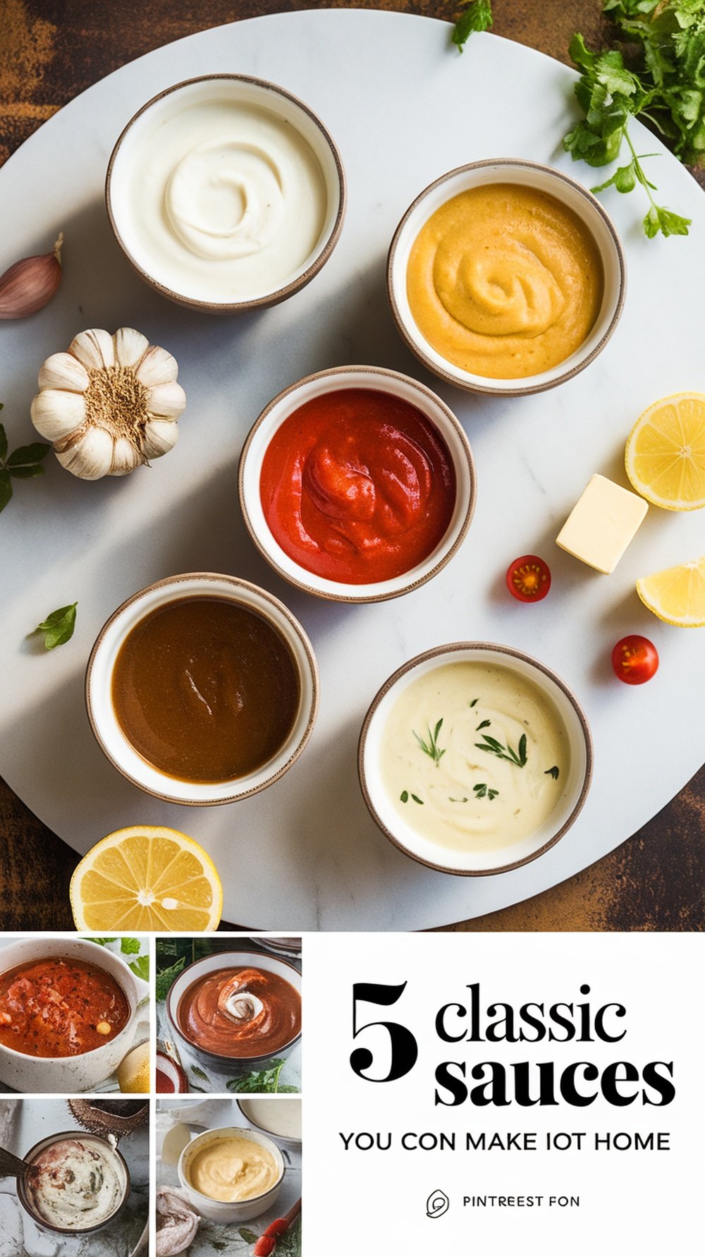 5 Classic Sauces You Can Make at Home: A Culinary Journey - saucefreaks.com