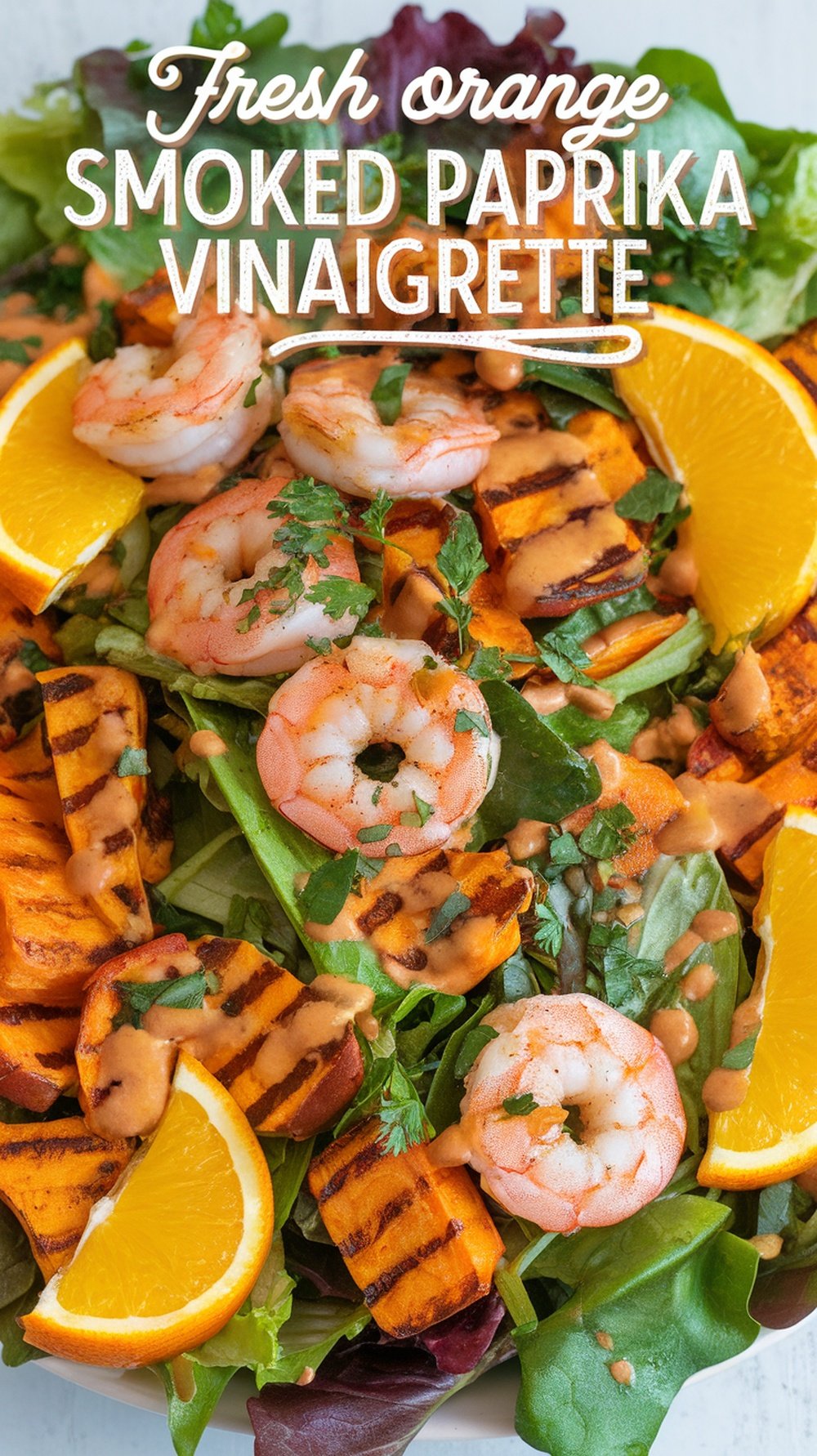 Fresh Orange Smoked Paprika Vinaigrette - saucefreaks.com