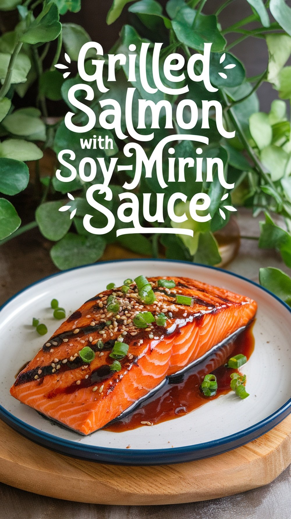 Grilled Salmon with Soy-Mirin Sauce - saucefreaks.com