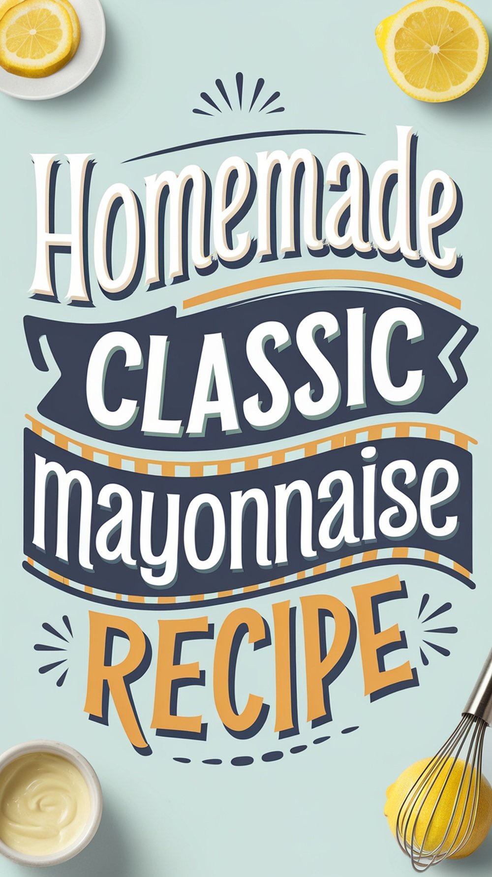 Homemade Classic Mayonnaise Recipe - saucefreaks.com