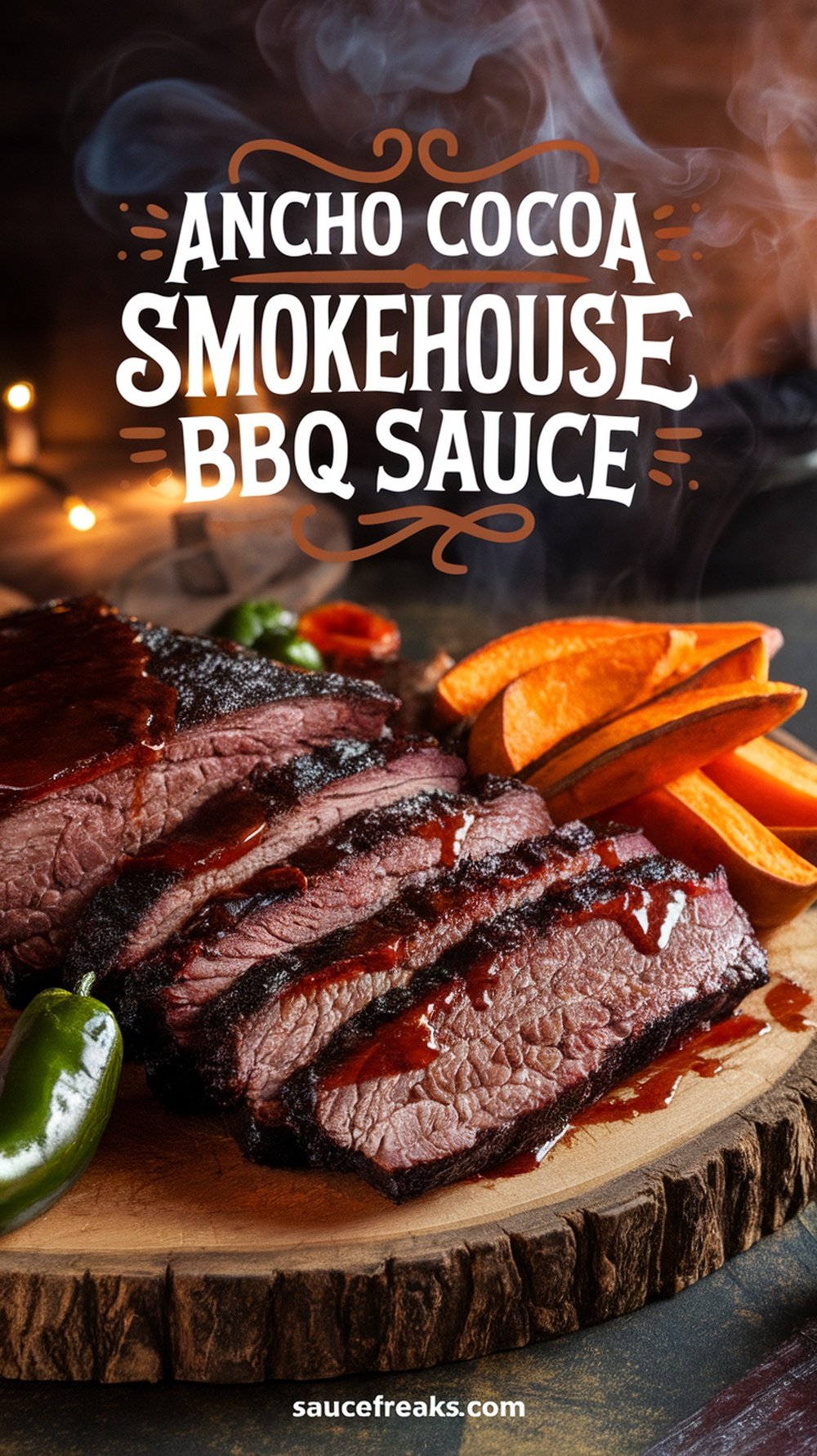 Ancho Cocoa Smokehouse BBQ Sauce - saucefreaks.com