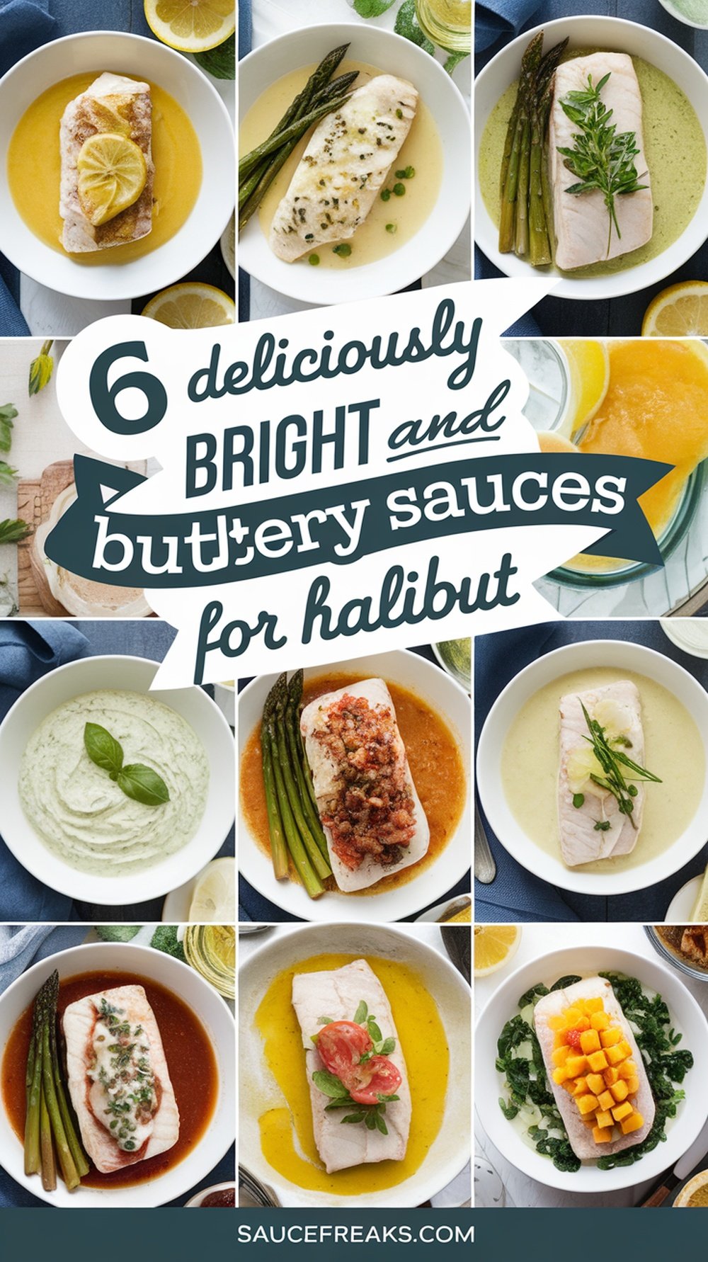 6 Deliciously Bright and Buttery Sauces for Halibut - saucefreaks.com