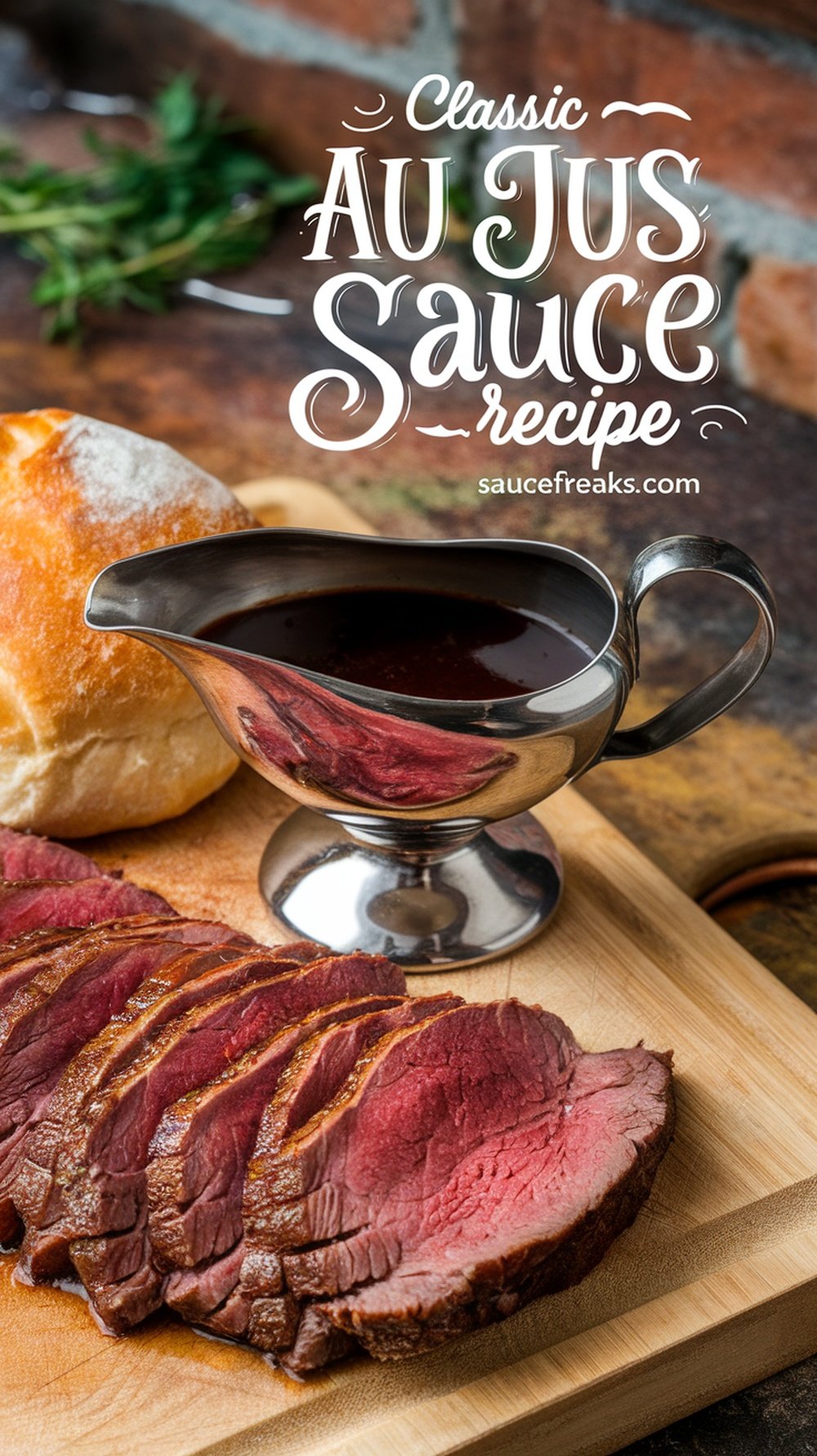 Classic Au Jus Sauce Recipe - saucefreaks.com