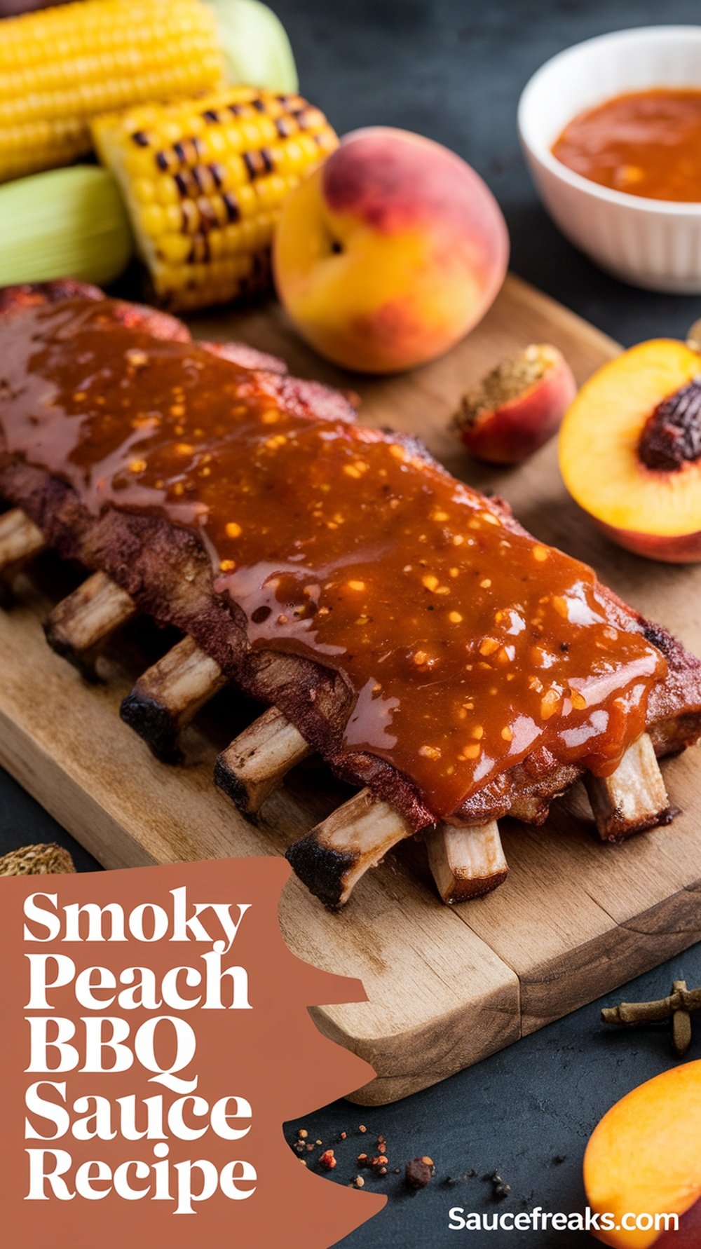 Smoky Peach BBQ Sauce Recipe - saucefreaks.com